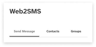 Web2SMS